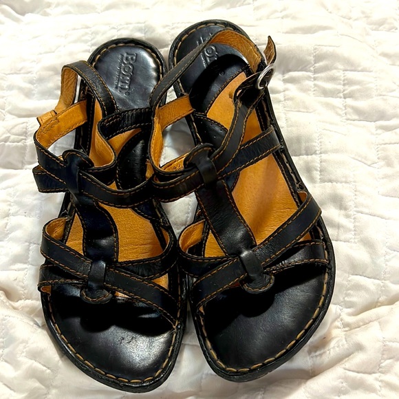 Born | Shoes | Born Black Sandals | Poshmark